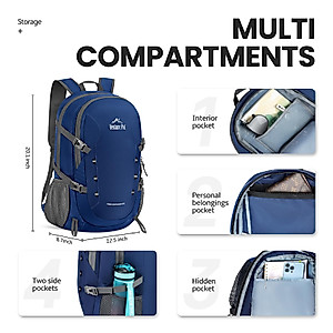 Venture Pal 40L Lightweight Packable Travel Hiking Backpack Daypack