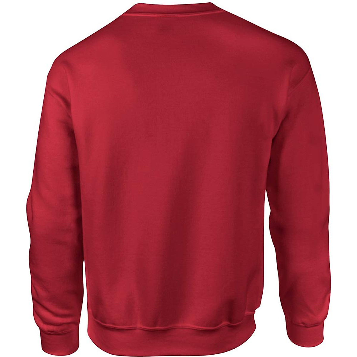 Gildan DryBlend Adult Set-in Crew Neck Sweatshirt (13 Colours) (L) (Cardinal)
