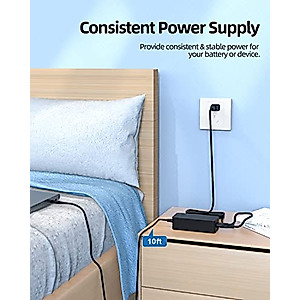 Charger for Dell Laptop Charger, 65W, 45W, Compact Design, for All Round Connectors, (UL Safety Certified)