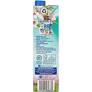 Almond Breeze Dairy Free Almondmilk Blend, Almond Coconut, Unsweetened Vanilla, 32 Ounce (Pack of 12)