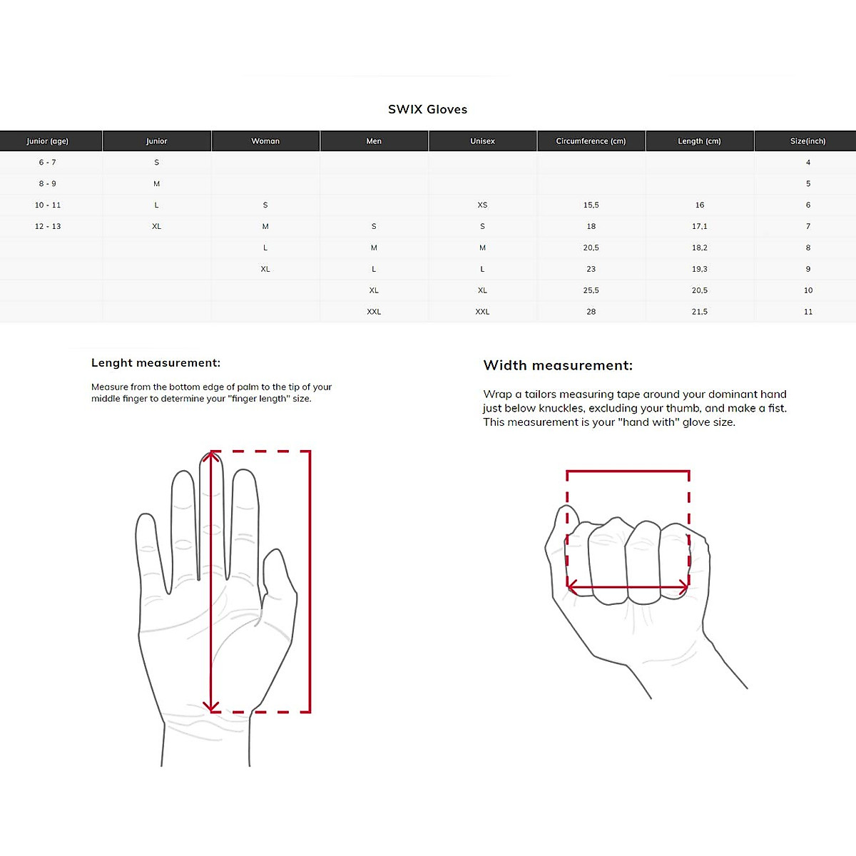 Swix Men's Shield Ski Snowboard Gloves, Black, S