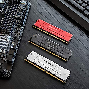 Crucial Ballistix 3200 MHz DDR4 DRAM Desktop Gaming Memory Kit 32GB (16GBx2) CL16 BL2K16G32C16U4B (Black)