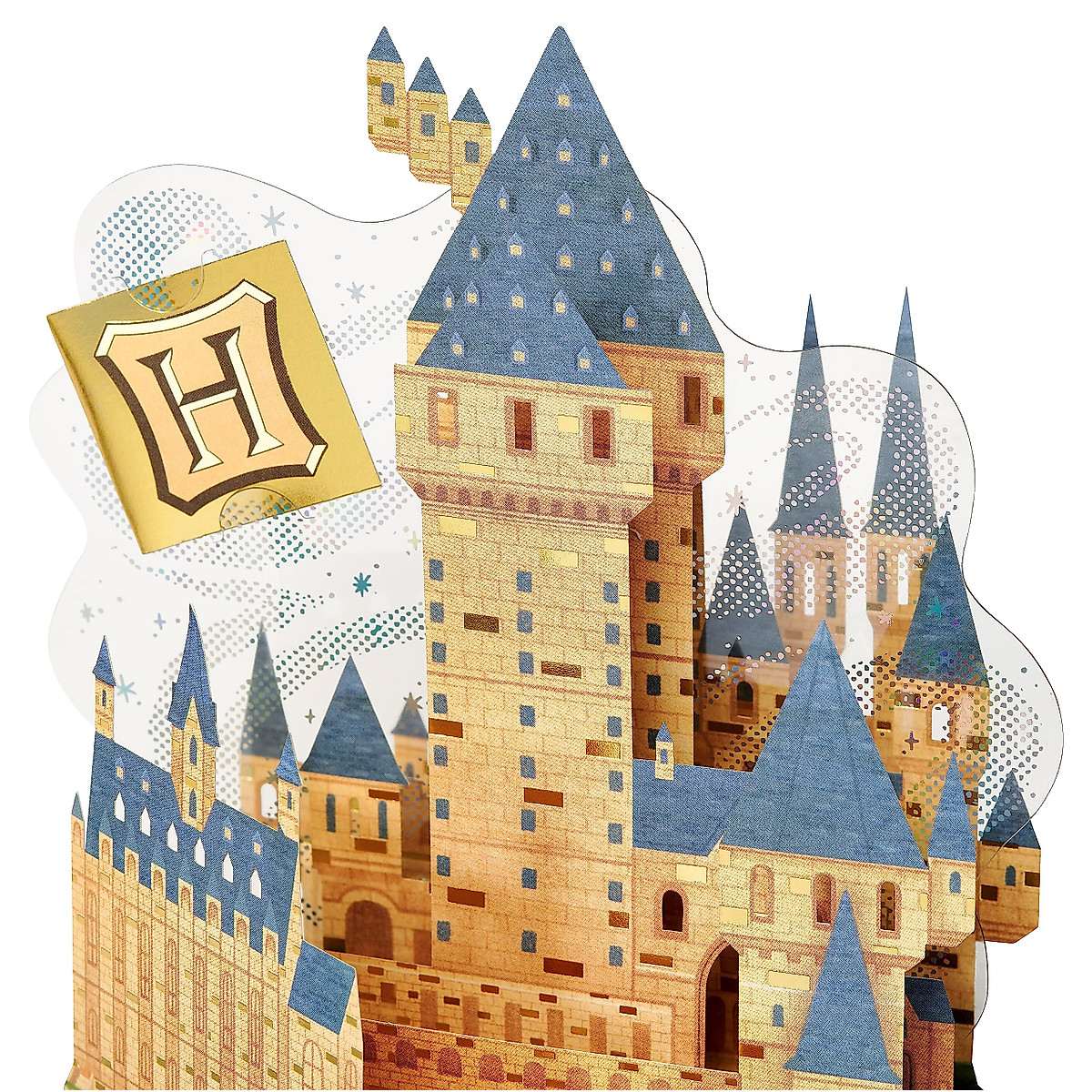 American Greetings Pop Up Harry Potter Birthday Card (Hogwarts)