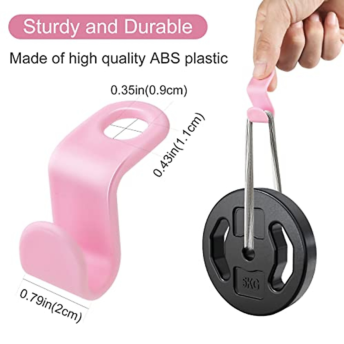 SLMT Clothes Hanger Connector Hooks 40PCS Space Saving Hanger Extender Closet Organizer for Shirt Hangers Velvet Huggable Hangers Wooden Hanger (40 Pack)