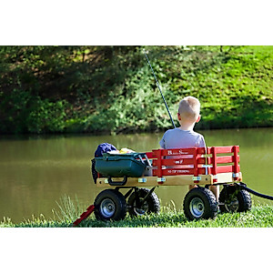 Berlin Flyer Sport Wagon - Model F410 - Amish Made in Ohio, USA - 10" No-Flat Tires (Purple)