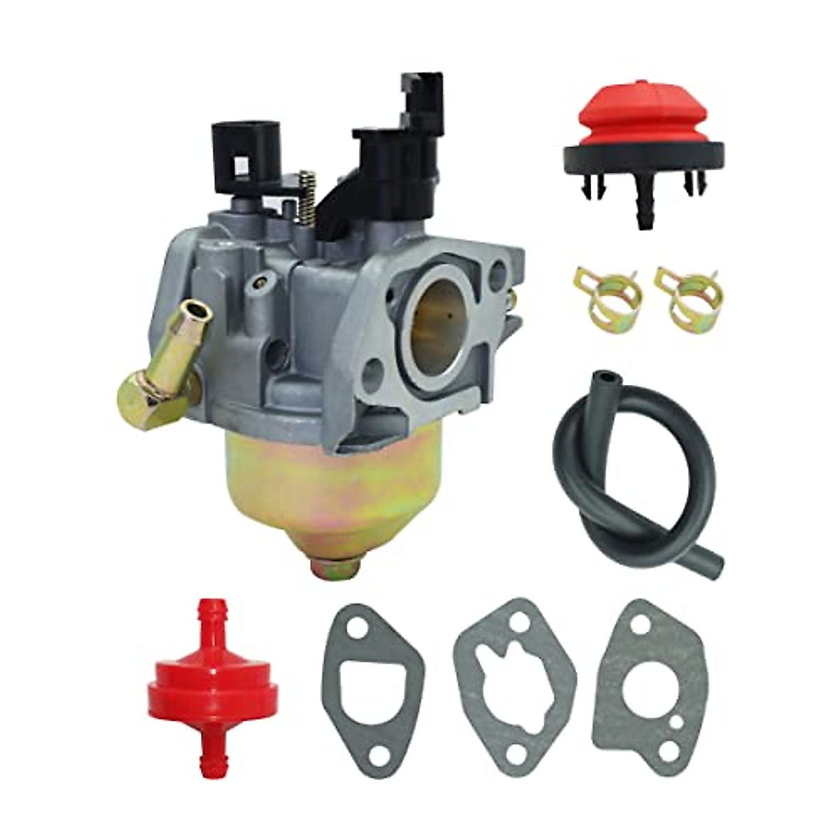 Carburetor fit for Huayi Carb Snowblower Assembly 170SD 170SA 175SC Carb for Craftsman, Cub Cadet, MTD & Troy-Bilt Snowblower