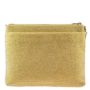 Mary Frances Sunrise Mini Crossbody Clutch Handbag, Gold