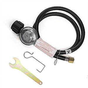 Barton Double Burner Stove w/Auto Ignition Glass Top Deluxe Outdoor Propane Portable Camping Cooking Range