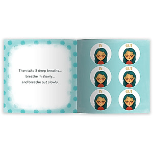 Right Now I Am Fine - An Anxiety Book for Kids Ages 3-8 that Teaches How to Overcome Worry and Stress with Practical Calming Techniques - A Children's Book that Helps Promote a Calm & Peaceful Mind