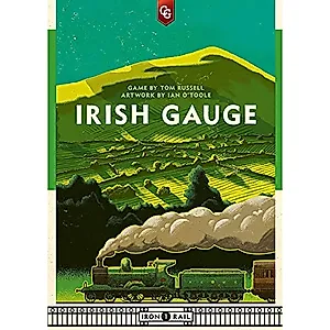 Capstone Games: Irish Gauge, Strategy Board Game, High Player Interaction, Quick 60 Minute Play Time, 3 to 5 Players, Ages 12 and Up