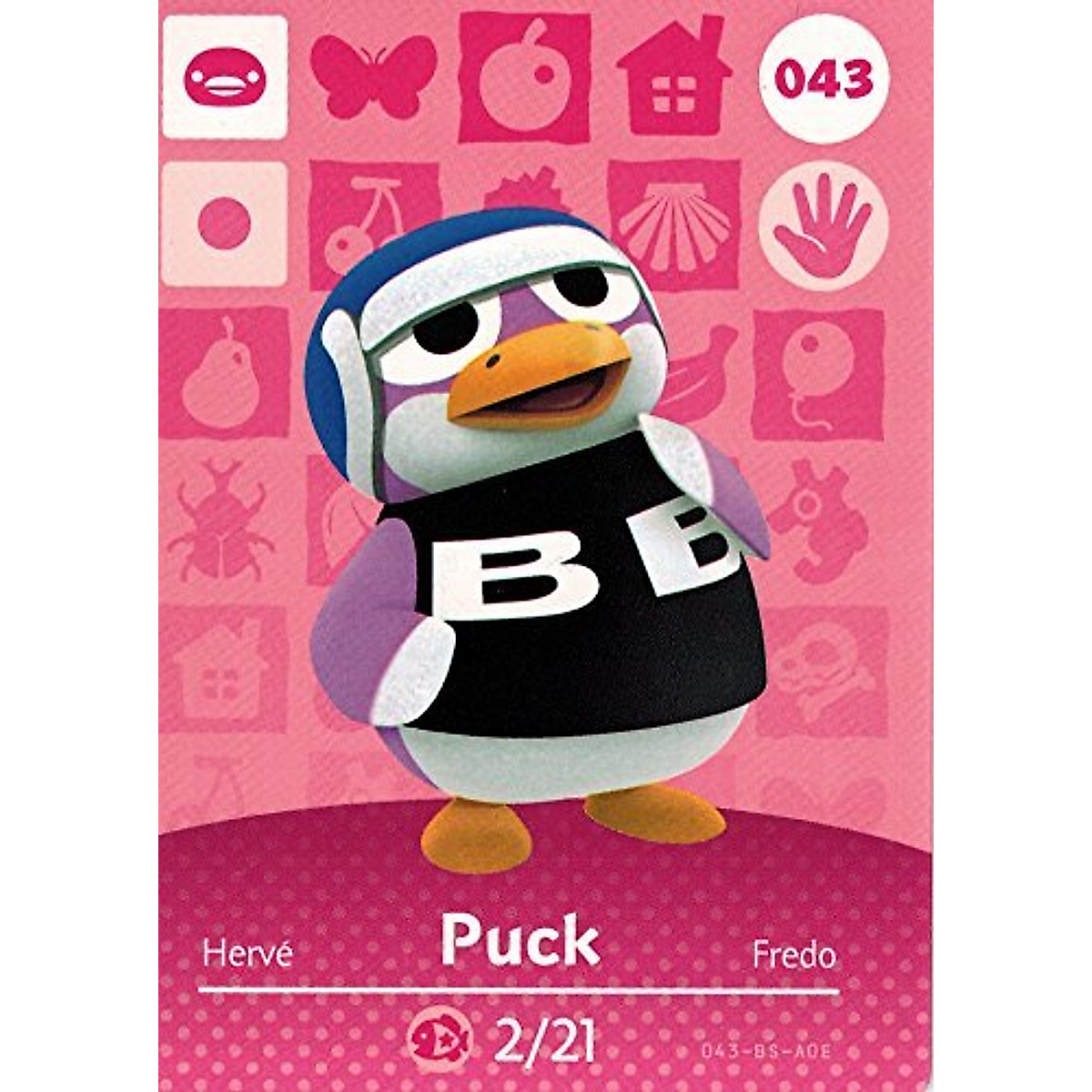 Animal Crossing Happy Home Designer Amiibo Card Puck 043/100 by Nintendo