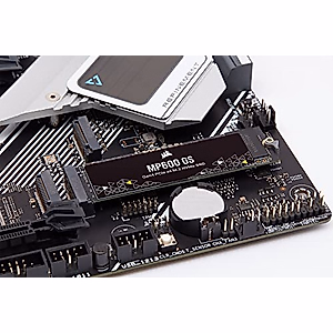 Corsair MP600 GS 2TB PCIe Gen4 x4 NVMe M.2 SSD – High-Density TLC NAND – M.2 2280 – DirectStorage Compatible - Up to 4,800MB/sec – Great for PCIe 4.0 Notebooks - Black