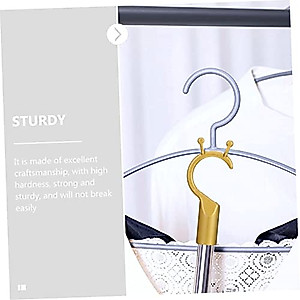 FONDOTIN 4pcs Clothes Rail Clothes Fork Stainless Steel Hooks Stainless Steel Forks Home Supplies Clothes Rod Shepherds Long Reach Pole Hooks Retractable Clothesline Outdoor Pole Parts Cane