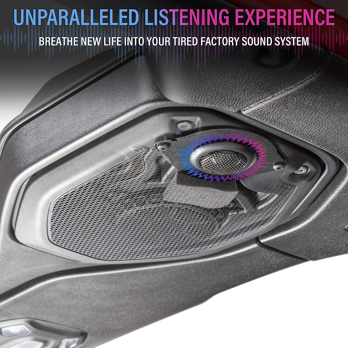 Sunluway JL- (1 Pair) Super Tweeters for 2018-2025 Jeep Wrangler JL & Gladiator JT