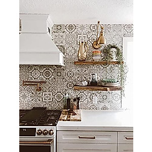 Live Edge Floating Shelf - Brackets Included - Width 9"-12" inches (Walnut, 48 inches)