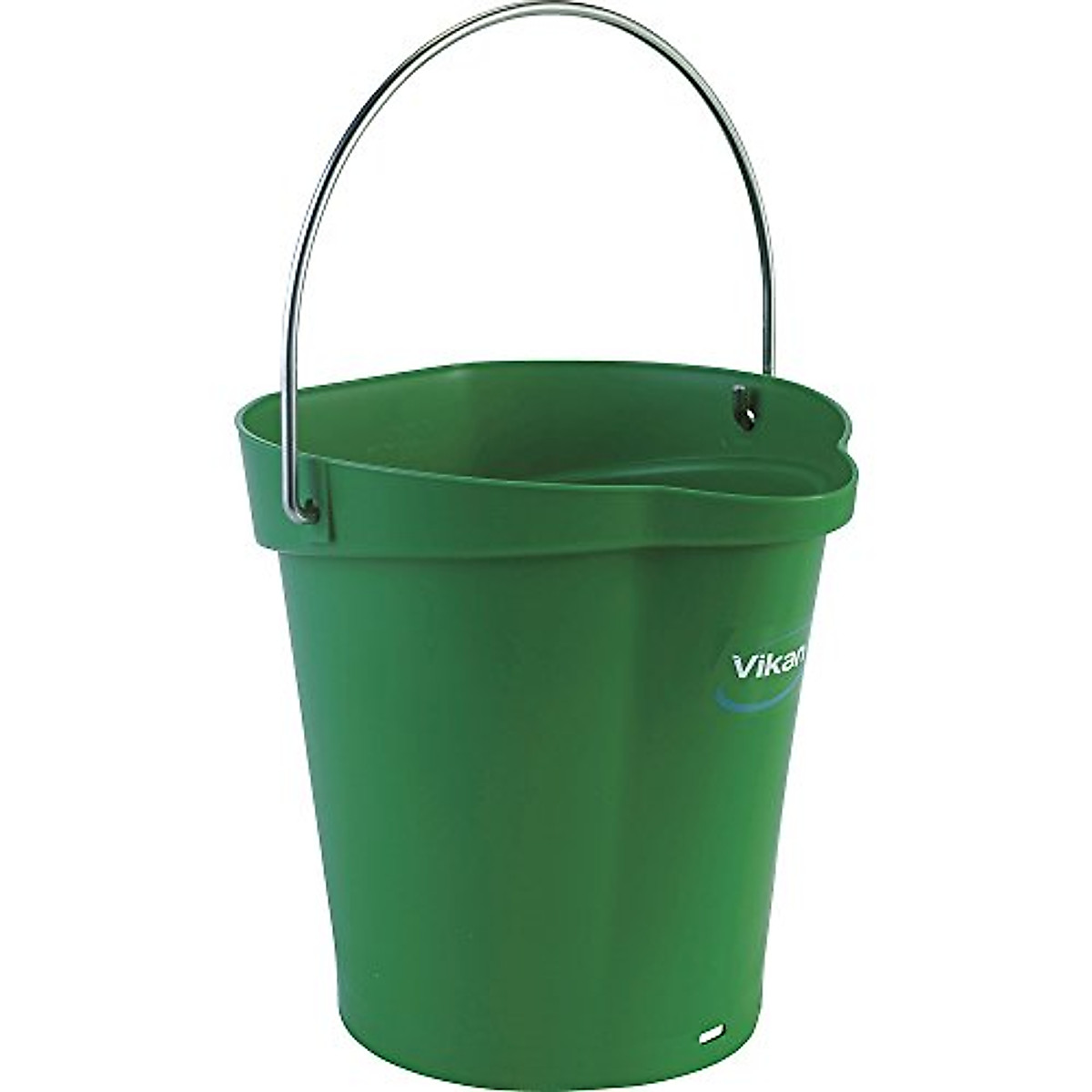 Vikan, Green Pail,1.5 gal,PP/SS, 5688