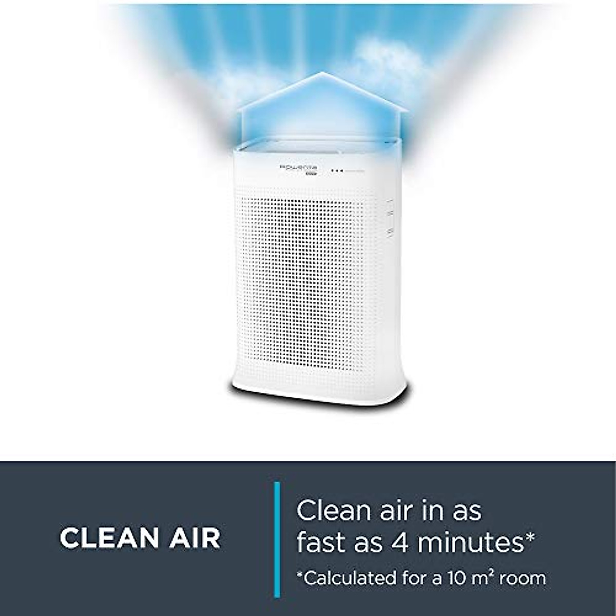 Rowenta Pure Connect Air Purifier, Medium, White