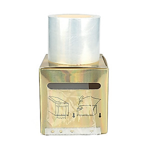 G2PLUS 3 Pack Disposable Eyebrow Plastic Wrap Preservative Film, Make Up Supplies Wrap Cover Tape Roll - 600 Meters