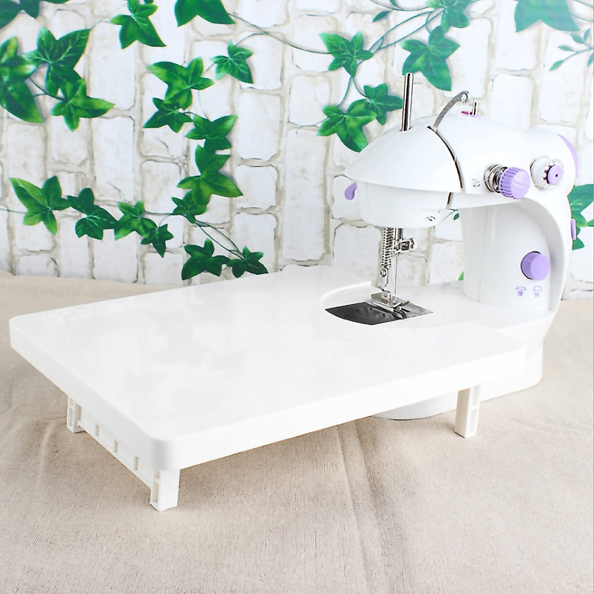 Kuuleyn Sewing Machine Board, Sewing Machine Extension Table, Sewing Machine Parts, Sewing Machine Plastic Extension Table Board Household DIY Craft Accessories