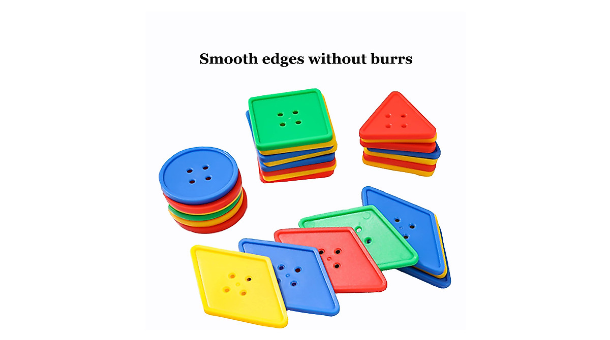 70 Pcs Lacing Threading Toys for Kids - Montessori