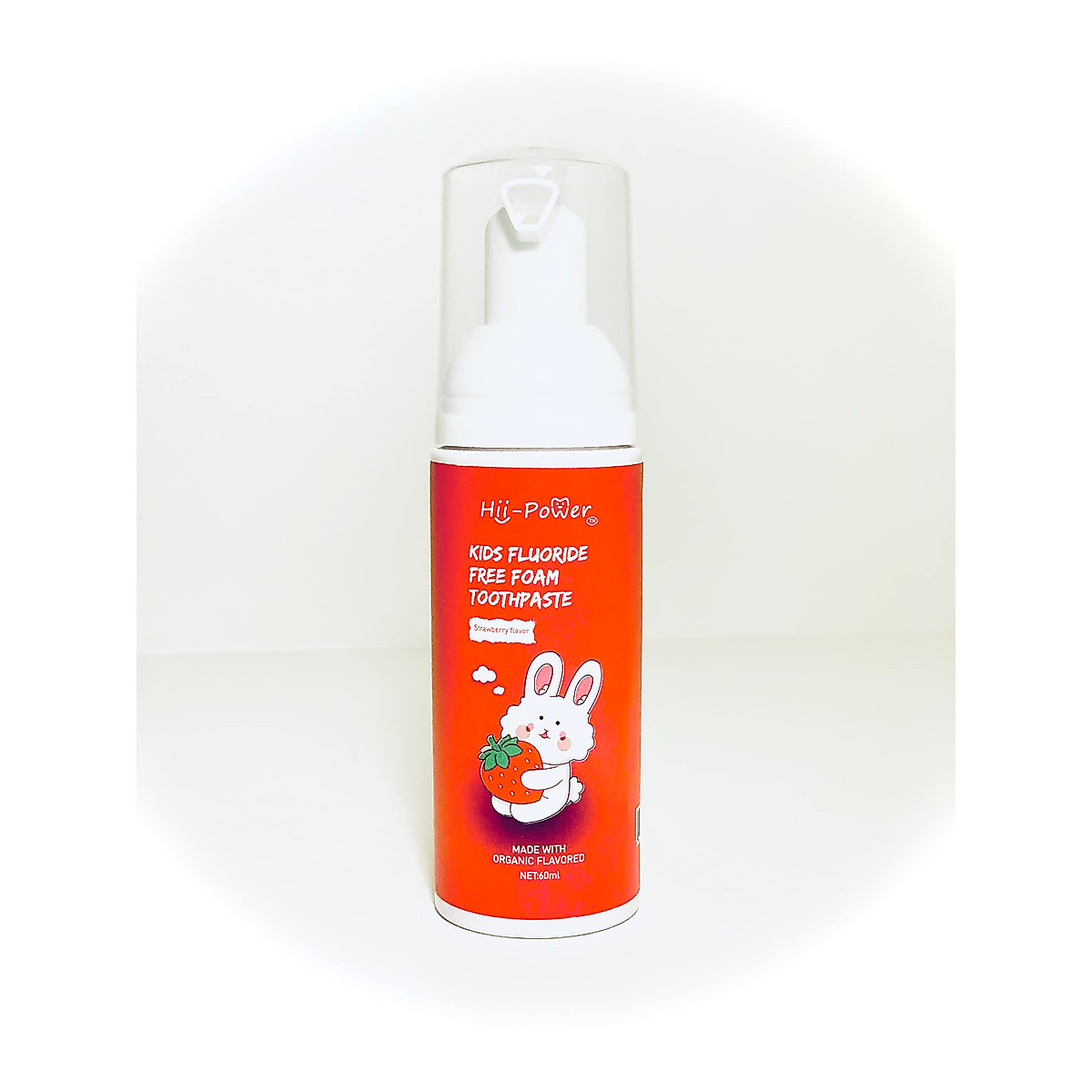 Hii-Power Kids Fluoride Free Foam Toothpaste (Strawberry)