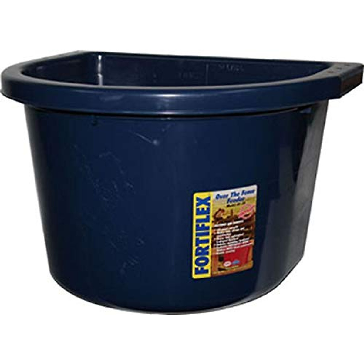 FORTEX INDUSTRIES 088526 Over The Fence Feeder Blue, 20 Quart