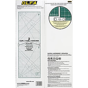 Olfa 23x70 Cutting mat, Green/White