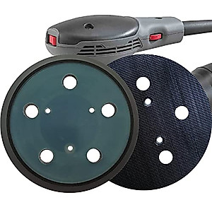 5 Inch 5 Hole Replacement Hook and Loop Sanding Pad For Porter Cable 333 and 333VS Random Orbit Sanders Sander Pad- 1 Pack