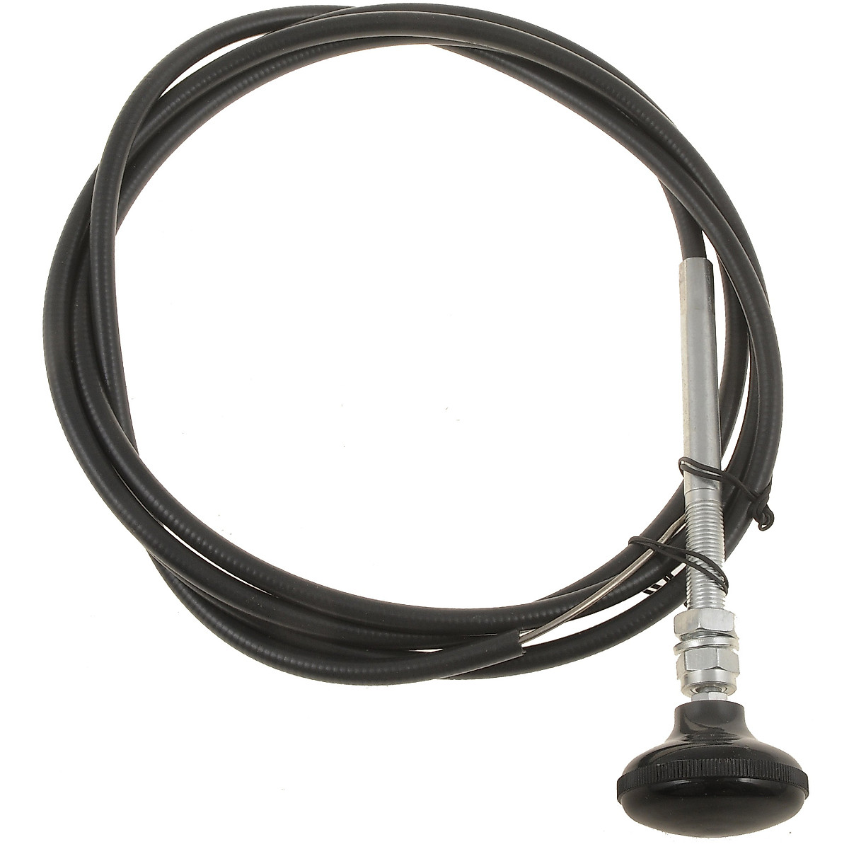 Dorman 55197 Control Cables With 2 In. Black Knob, 8 Ft. Length Universal Fit