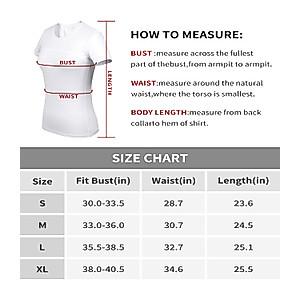 VEQKING Women's 2 Pack Dry Fit Athletic Shirt Moisture Wicking Short Sleeve Sport Tee Workout T-shirt Black+White