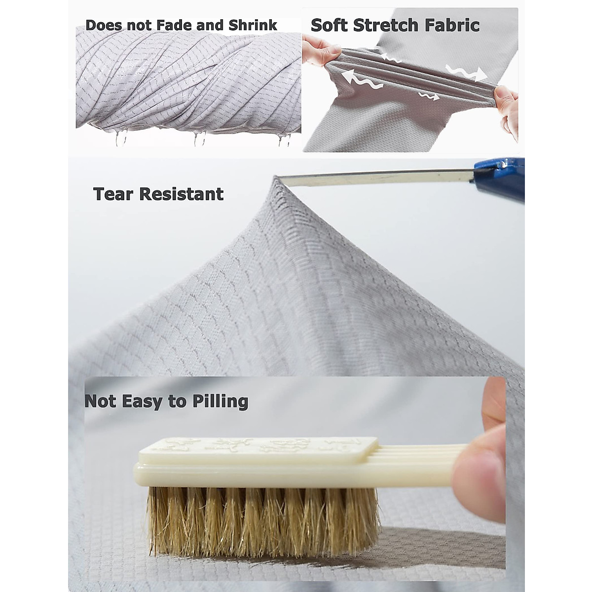 COOFANDY Mens UPF 50+ Cooling Hooded Jacket Long Sleeve Zip Up Shirts Fishing Shirts with Pockets White