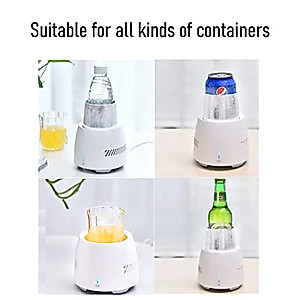 HSTYAIG Portable Mini Refrigerator Electric Summer Drink Cooler Kettle Drink Instant Quick Cooling Cup Home Office Cold Drink Machine Small Appliance Kettle (Traditional)