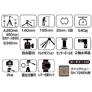 Slik Mini Pro 7 Tripod with SBH-150DQ Ball Head