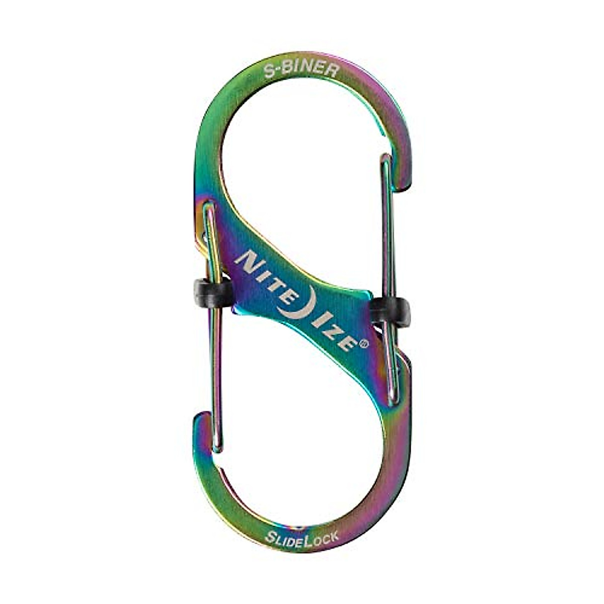 Nite Ize LSB3-07-R3 S-Biner SlideLock Dual Locking Carabiner, Size #3, Stainless