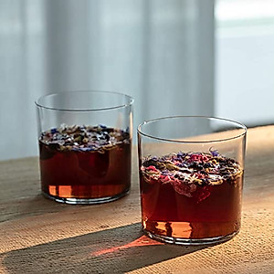 Krosno Cider Water Juice Glasses | Set of 6 | 12 fl oz | Mixology Collection | Ideal for Home Restaurant Events & Parties | Dishwasher Safe | Gift Idea | Made in Europe