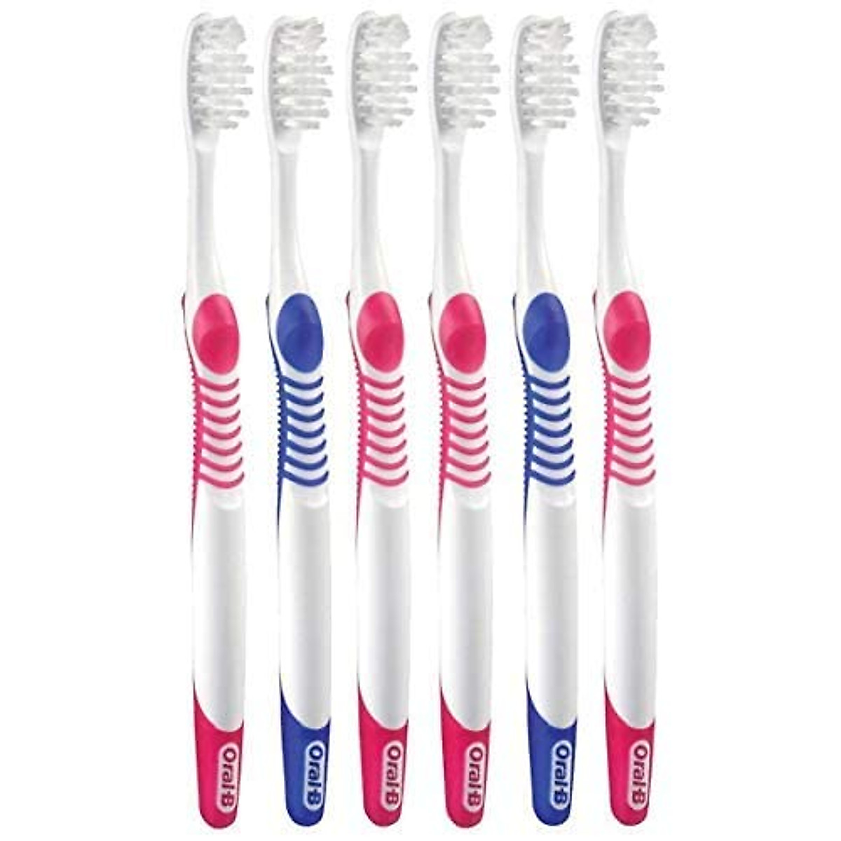 Oral-B Complete Battery Powered Toothbrush for Sensitive Teeth, 35 Extra Soft - Pack of 6