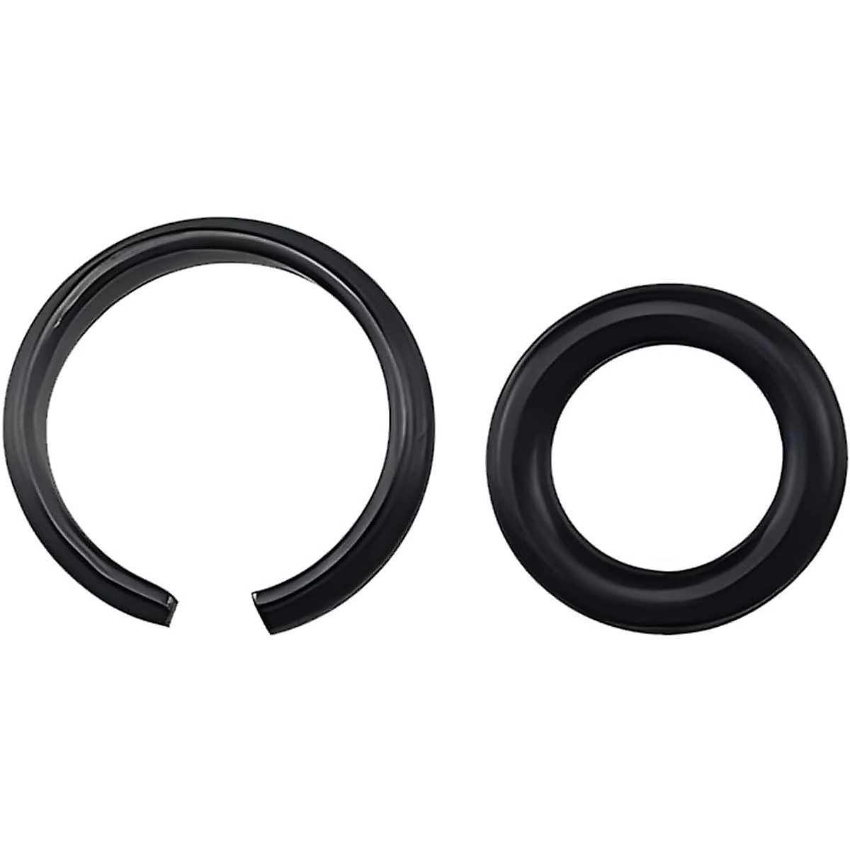 (10 Sets) 3/8" Impact Wrench Retaining Rings Clip with O-Ring, Compatible with Milwaukee Electric/Pneumatic Impact Cordless Wrench, Retainer Ring Anvil Install Tool Included