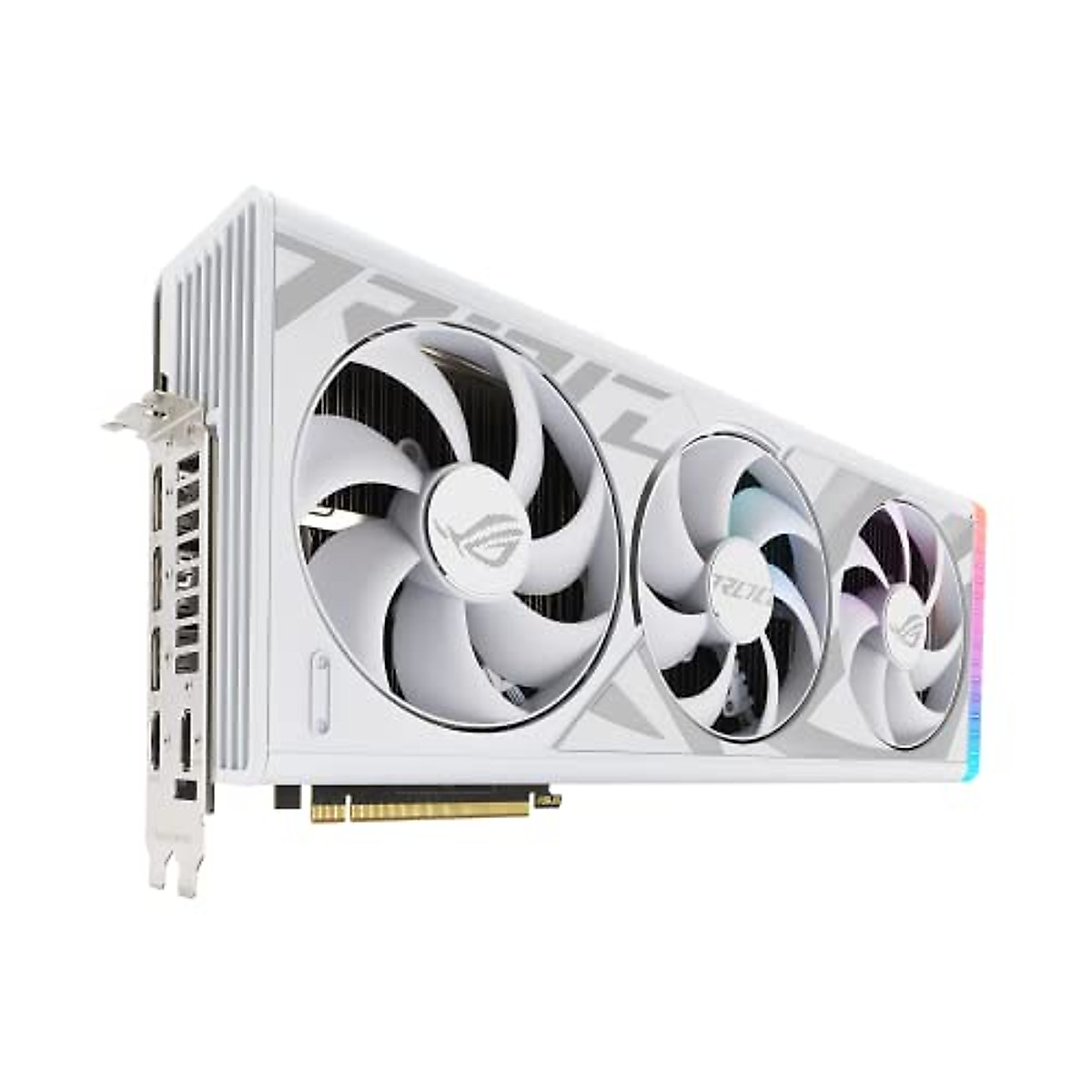 ASUS ROG Strix GeForce RTX™ 4080 White OC Edition Gaming Graphics Card (PCIe 4.0, 16GB GDDR6X, HDMI 2.1a, DisplayPort 1.4a)