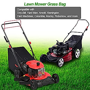RO6G 964-04117A 664-04117A Lawnmower Grass Bag for MTD Troy Bilt 21" Lawn Mower 964-04117B 664-04011 664-04027 664-04034 Fit TB110 TB210 TB260 TB130 TB230 TB280ES TB280 (Without Catcher Frame)