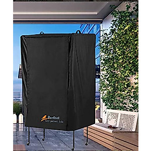 Perfitel Universal Bird Cage Cover(Black) Good Night Birdcage Cover Black-Out Birdcage Cover Durable Breathable Washable Material