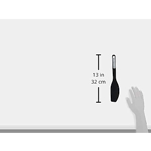 KitchenAid Silicone Mixer Spatula, 12.6 inches, Onyx Black