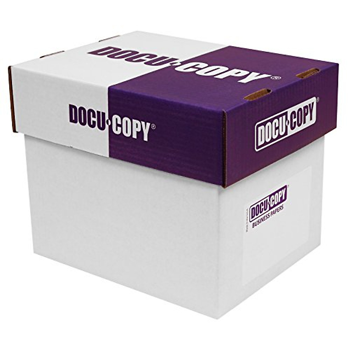 DocuCopy 7503 Reinforced Premium Multipurpose Copy Paper 20lb 8.5" x 11" 3 Holes 1 Case/5 Reams/2500 Sheets