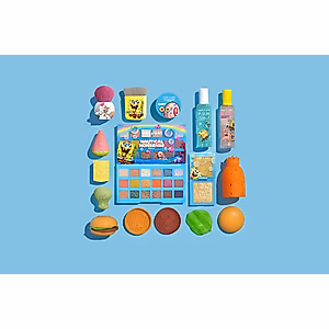 wet n wild House Sponge Case Bob Squarepants Makeup Tools Travel (1114229), Pineapple