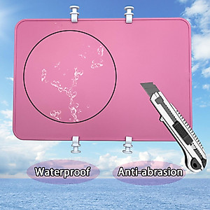 Yewaii 2pcs Bogg Bag Divider Tray X Large Compatible with Bogg Bag - Bench Bag Organizer Insert - Accessories for Original Bogg Bag - White