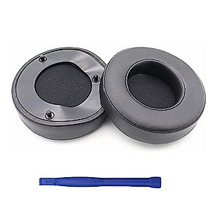 Adhiper Thresher Ear Pads Replacement Earpads Ear Cushion Compatible with Razer Thresher Ultimate Dolby 7.1 Surround Sound Gaming Headphones (Black)