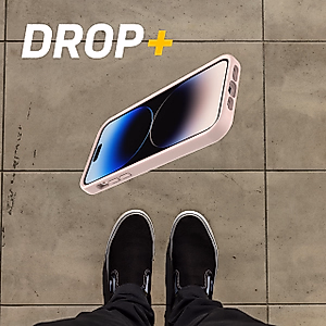 OtterBox iPhone 14 Pro Max OtterGrip Symmetry Series Case - Made ME Blush (Pink), Built-in Grip, Sleek case, Snaps to MagSafe, Raised Edges Protect Camera & Screen