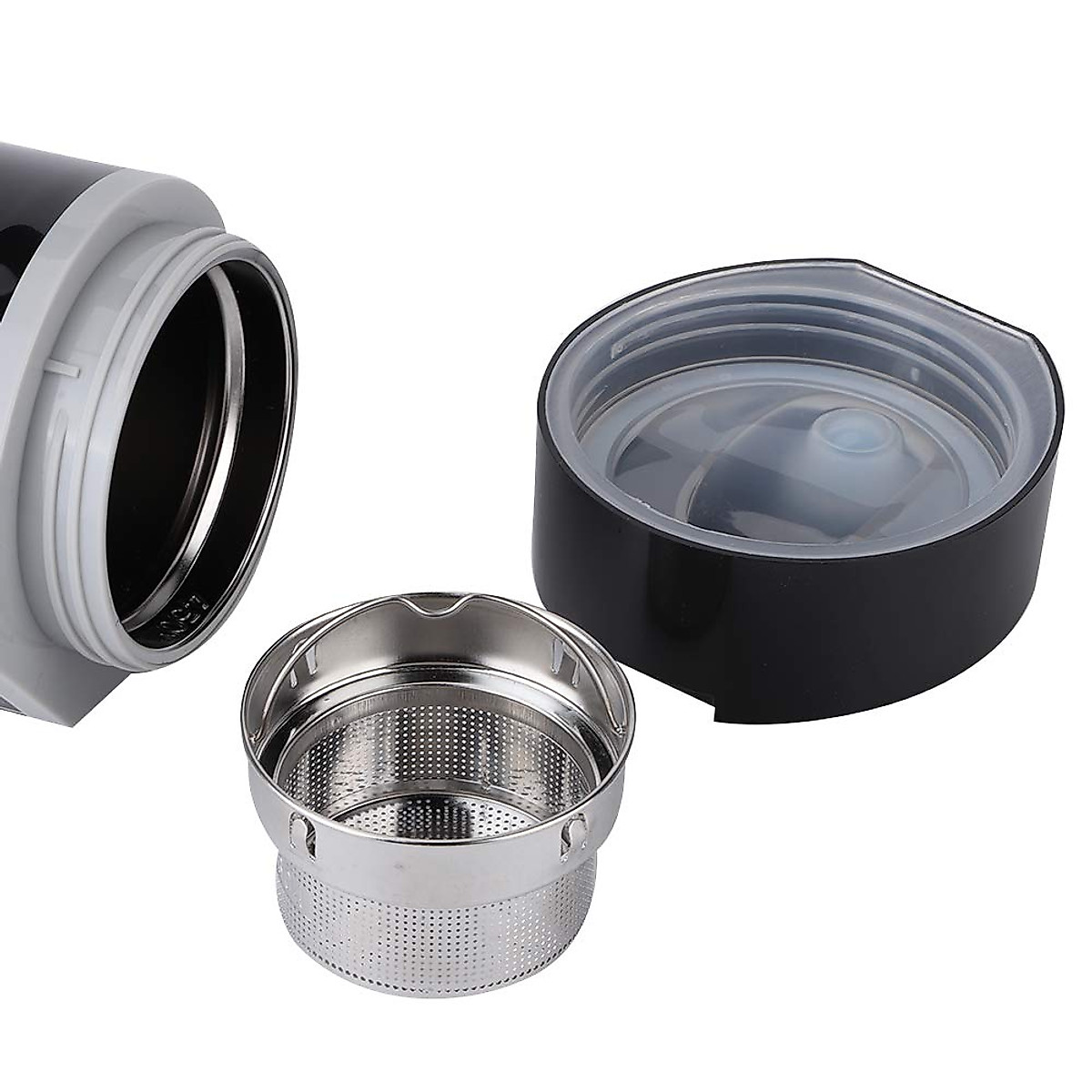 TOPINCN Electric Kettle Lighter Car Home Cup Cigarette Lighter 12V Stainless Steel Water Cup 304 Heating Cigarette Lighter Voltage Kettle Water Boiler for Black Mug Car Home Dual Use