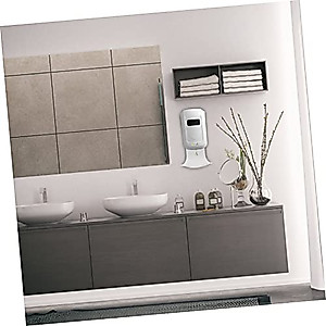 Alipis 5 pcs Water Dispenser Bracket Plastic Spray drip Tray Soap Dispenser Catch Tray Hand use Hand soap drip Tray Water Drop Foam Catcher Pearlescent soap Dispenser Bracket Connector