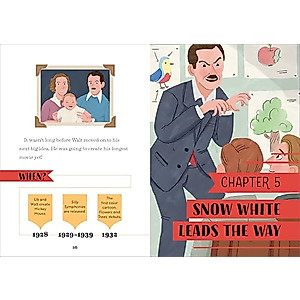 The Story of Walt Disney: An Inspiring Biography for Young Readers (The Story of Biographies)