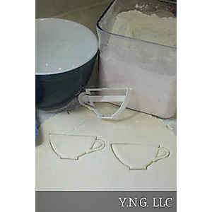 TEA TIME CUP POT HANGING NAME TAG BEVERAGE SET OF 3 COOKIE CUTTER USA MADE PR1178